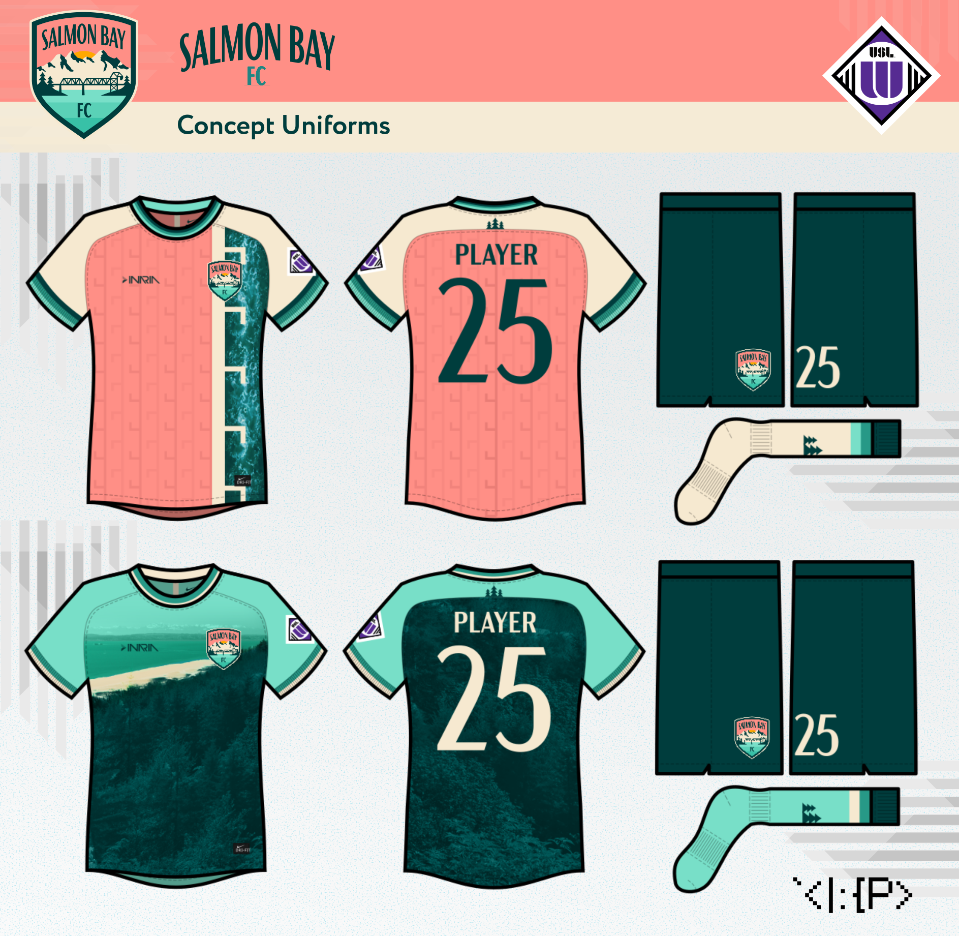 Various Washington minor league soccer concepts (Salmon Bay FC added ...